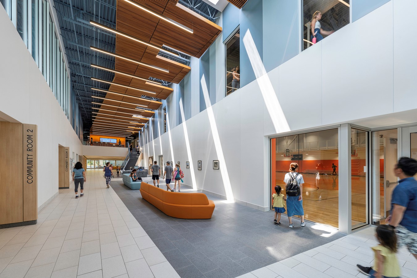Community-Centric Design: West Lafayette Wellness Center by Perkins and ...